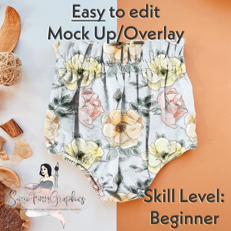 VELVET Bloomers Realistic Mock-up / Baby Mock up / Bummies - Etsy