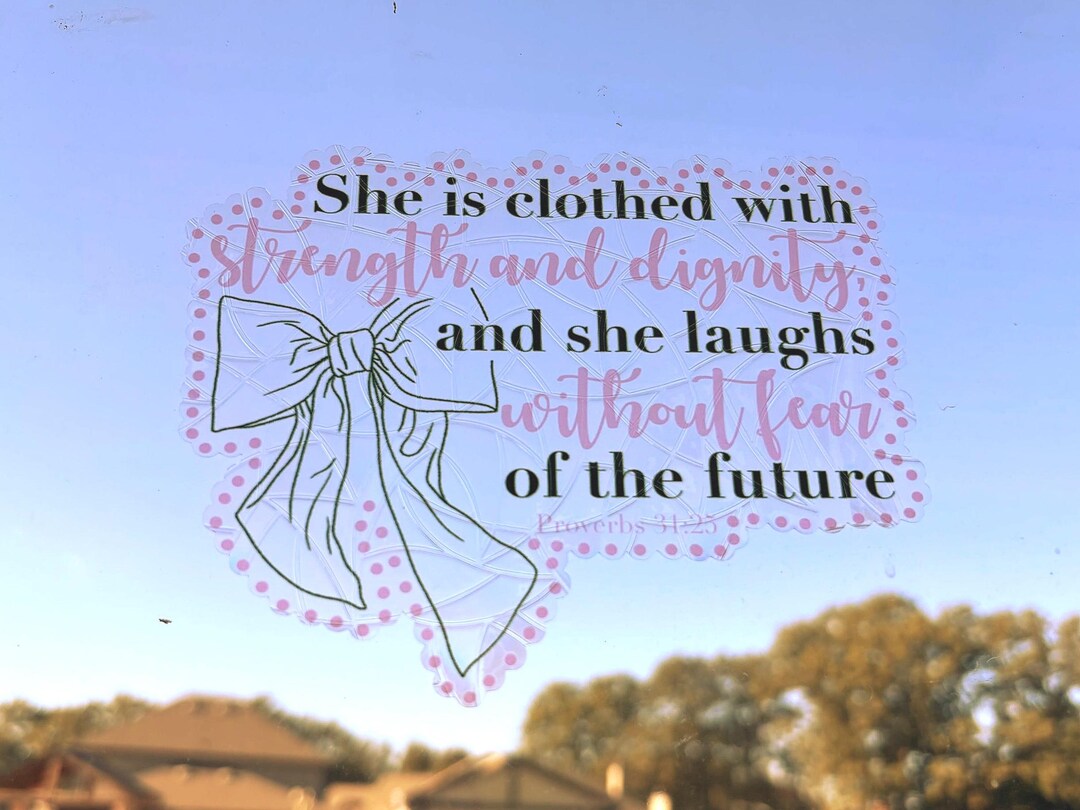 Sun Catcher Sticker for Windows, Christian Window Clings, Jesus ...