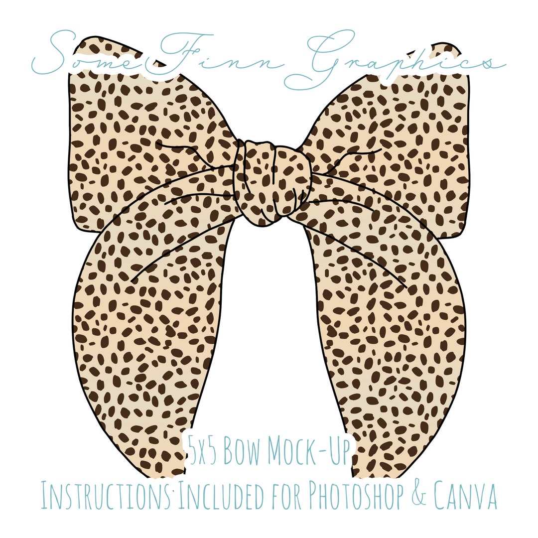 Bow Mock-up / Bows Mock up / Digital Mock up for Hair Bow / Baby ...
