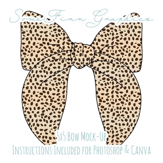 Bow Mock-up / Bows Mock up / Digital Mock up for Hair Bow / | Etsy