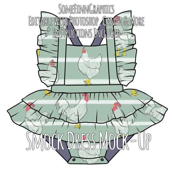 Smocked Pattern Baby - Etsy