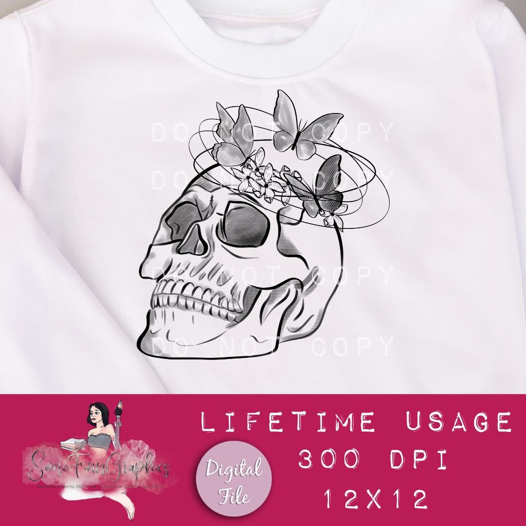 Skull Sub Clip Art - Etsy