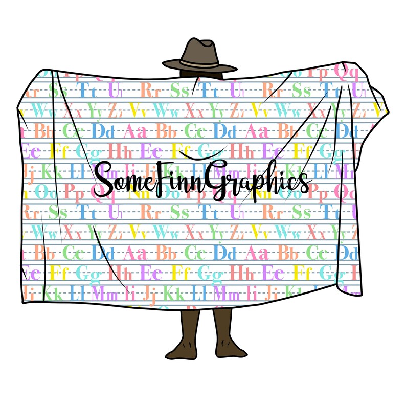 Alphabet Seamless 12x12 Digital Paper Fabric ABC Pattern - Etsy