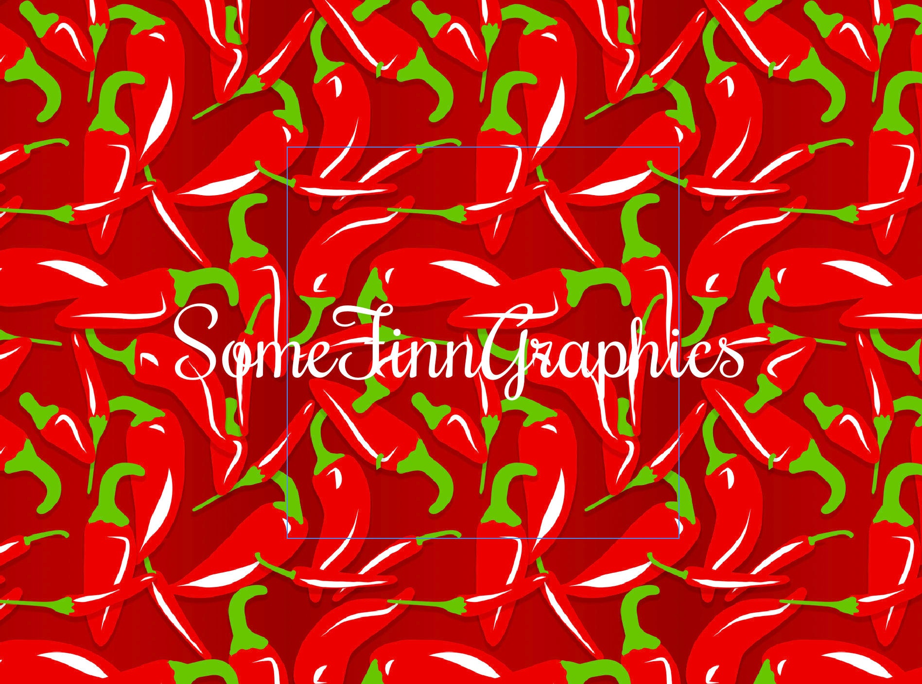 Chili Peppers Digital Paper Seamless Hot Pepper Pattern | Etsy