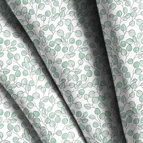 Watercolor Greenery Digital Paper Green Leaves Seamless - Etsy