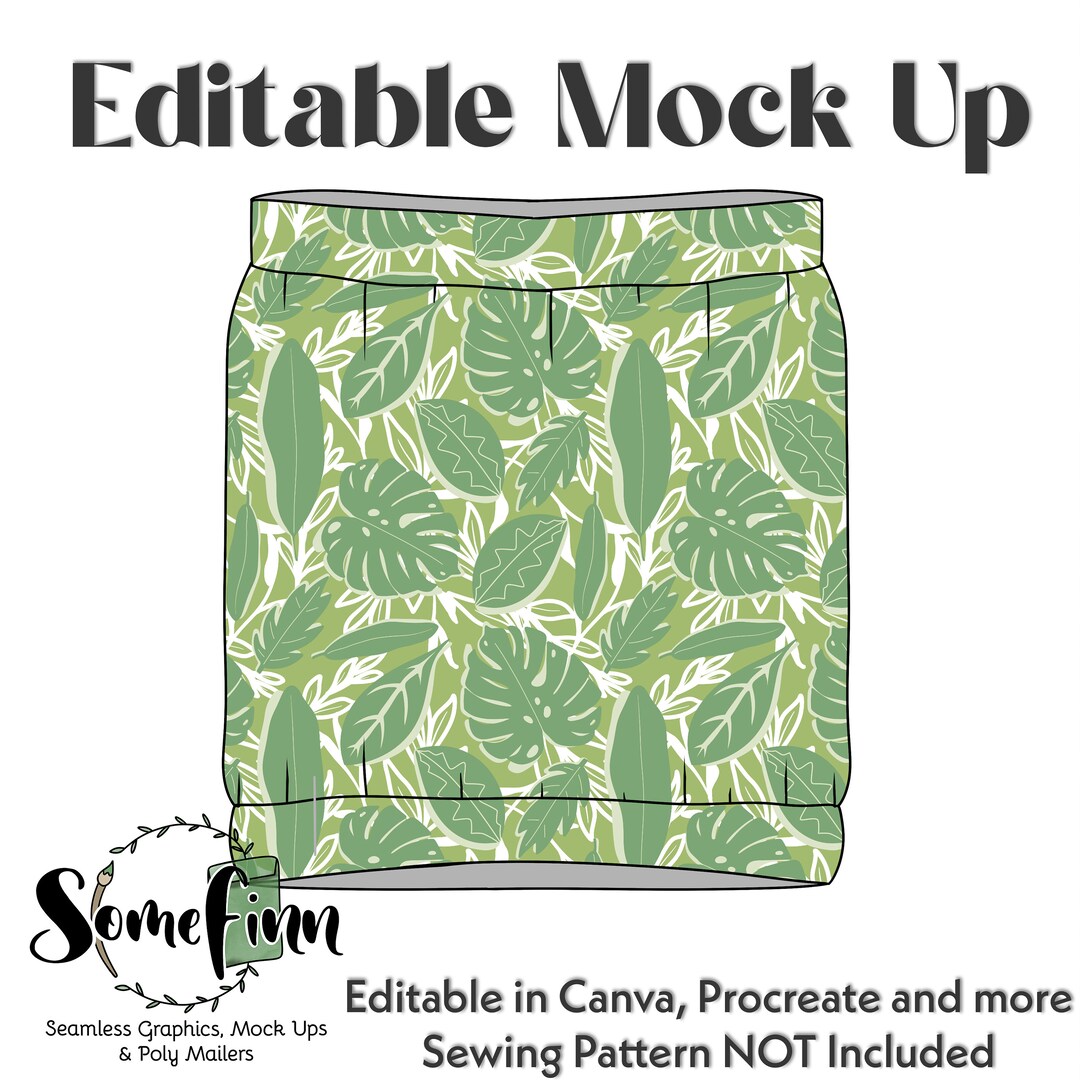 Tube Top Mock-up / Summer Shirt Mock up / Digital Mock up for Clothing ...
