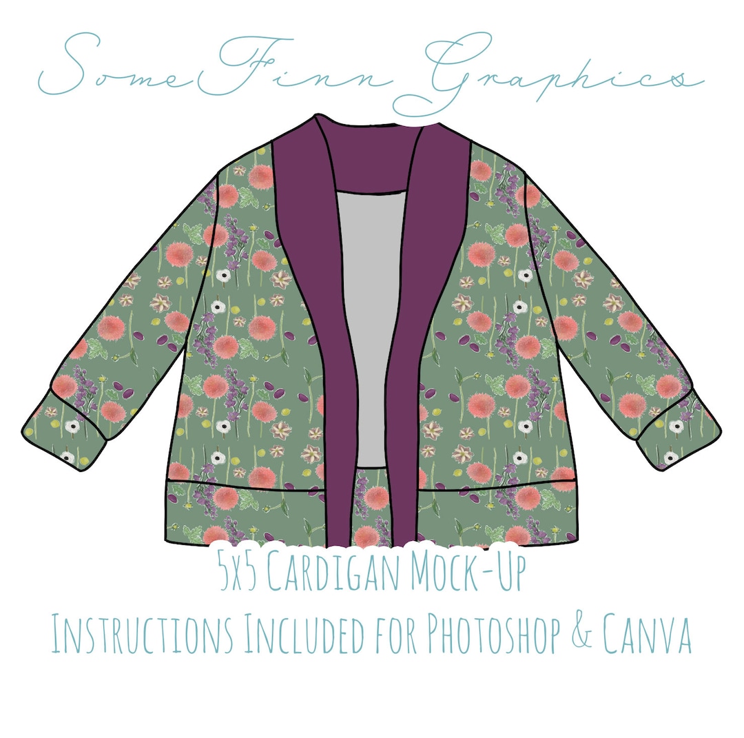 Cardigan Mock Up, Mock up Sweaters, Sweater Mockup, Women's Clothing ...