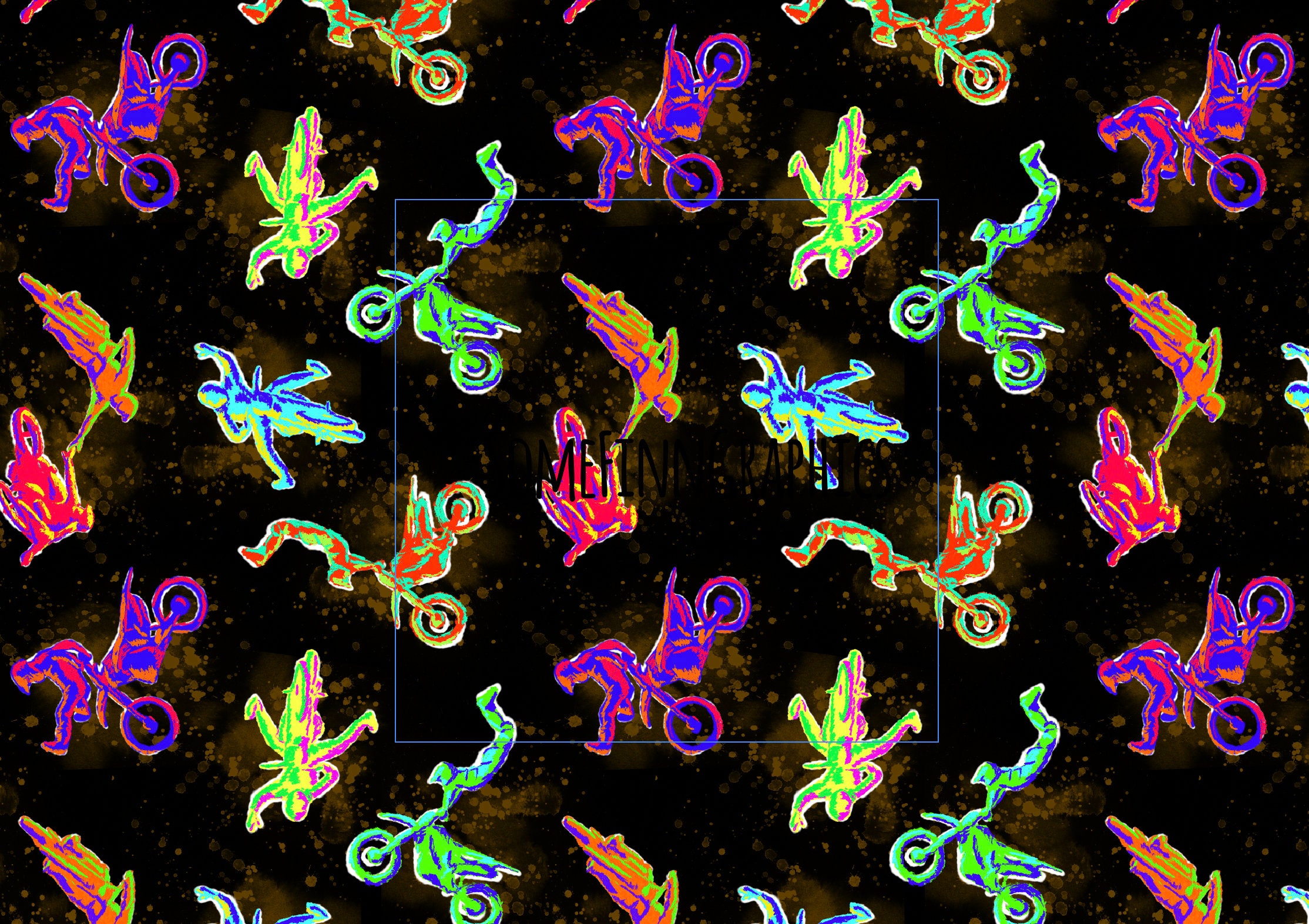 LIMITED Dirt Bikes Digital Paper Seamless Mud Dirtbike - Etsy