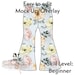 Flare Pants Mock-up / Bell Leg Mock up / Digital Mock up for Clothing ...