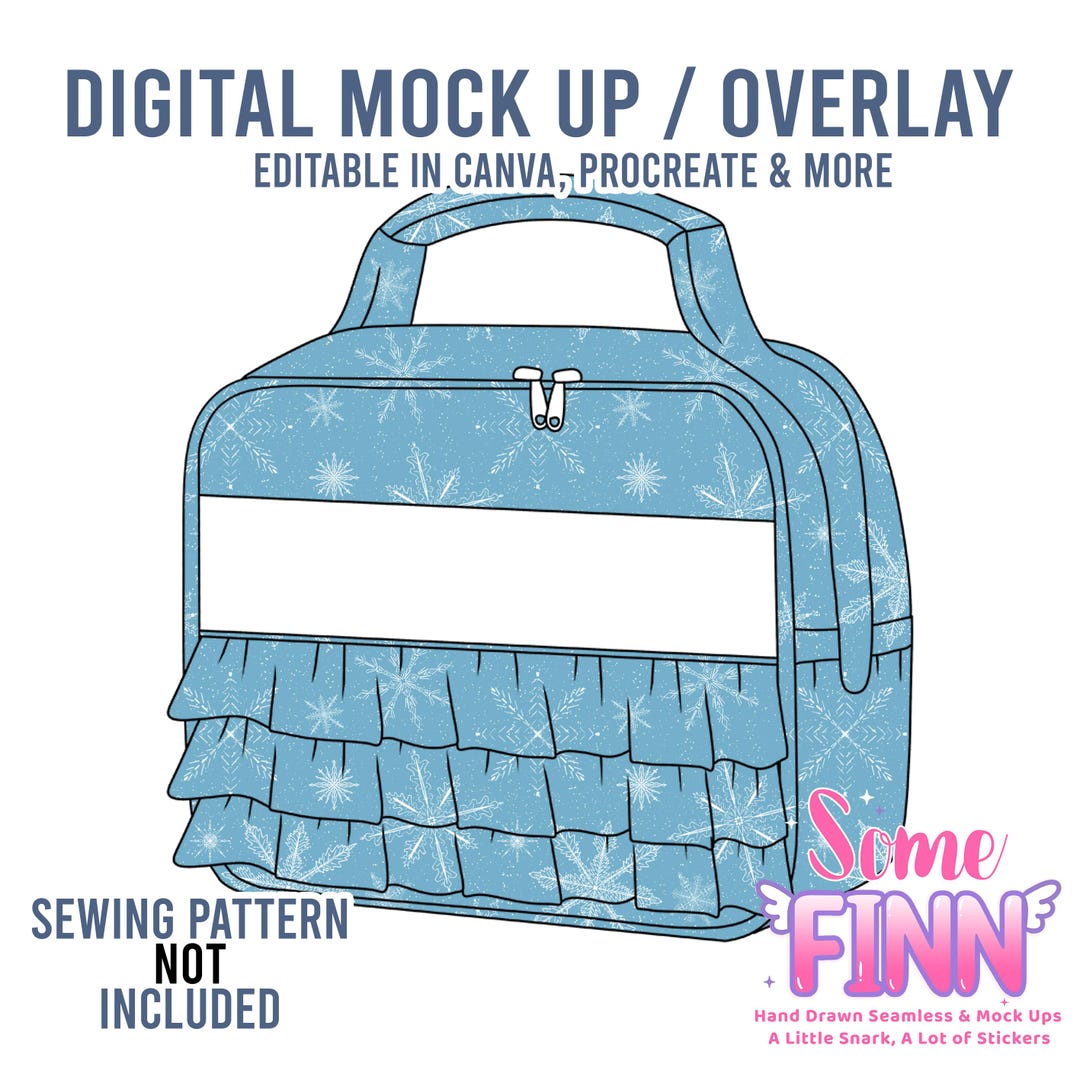 Lunch Bag Handbag Mock-up / Purse Mock up / Digital Mock up for Hand ...