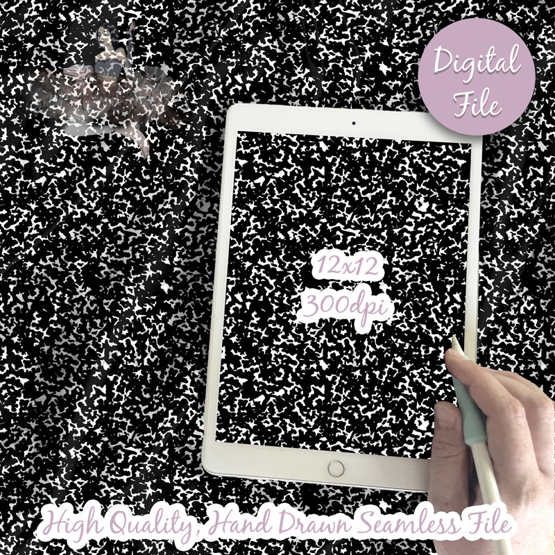 Composition Notebook Background - Etsy