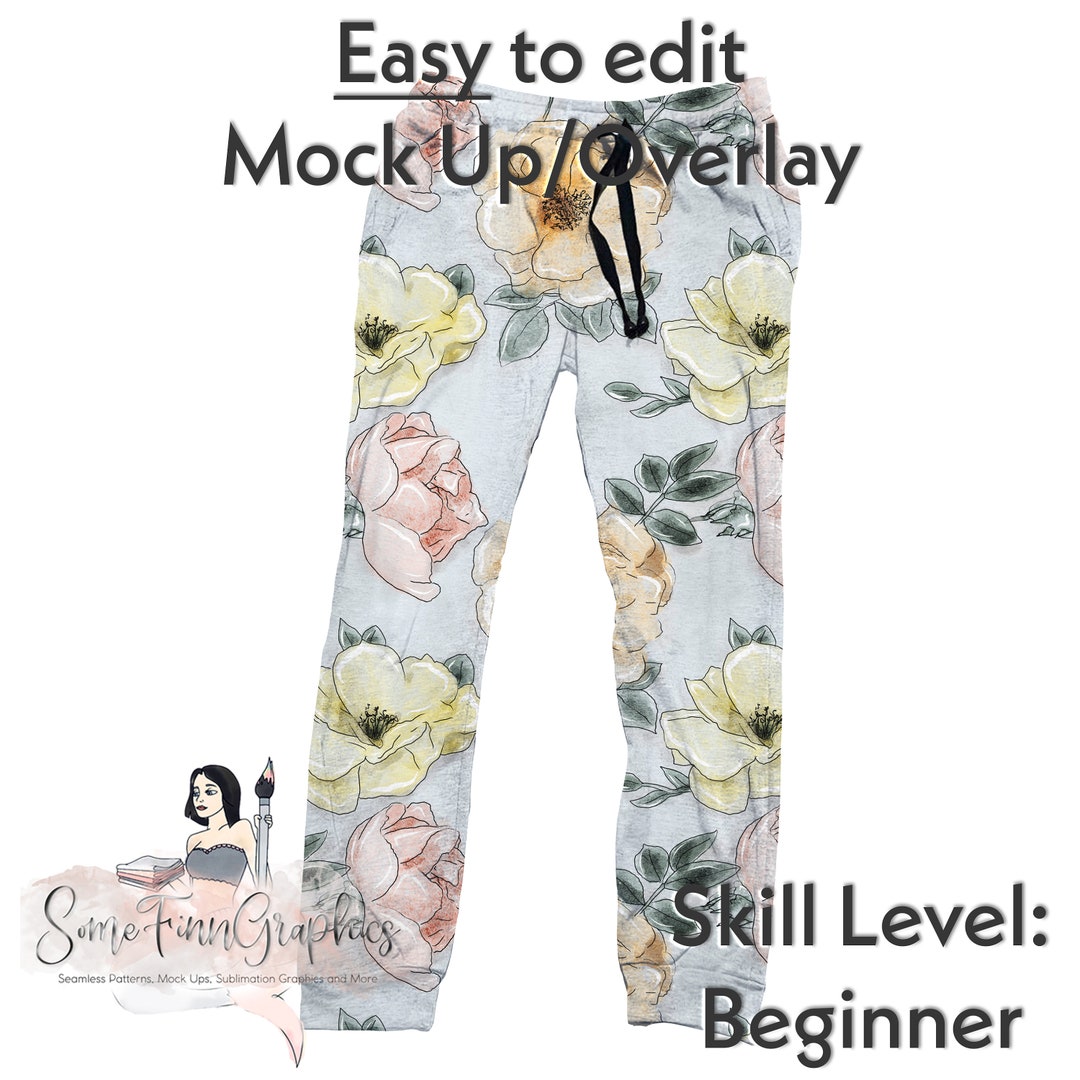 Joggers Realistic Mock-up / Pants Mock up / Editable From Mobile ...