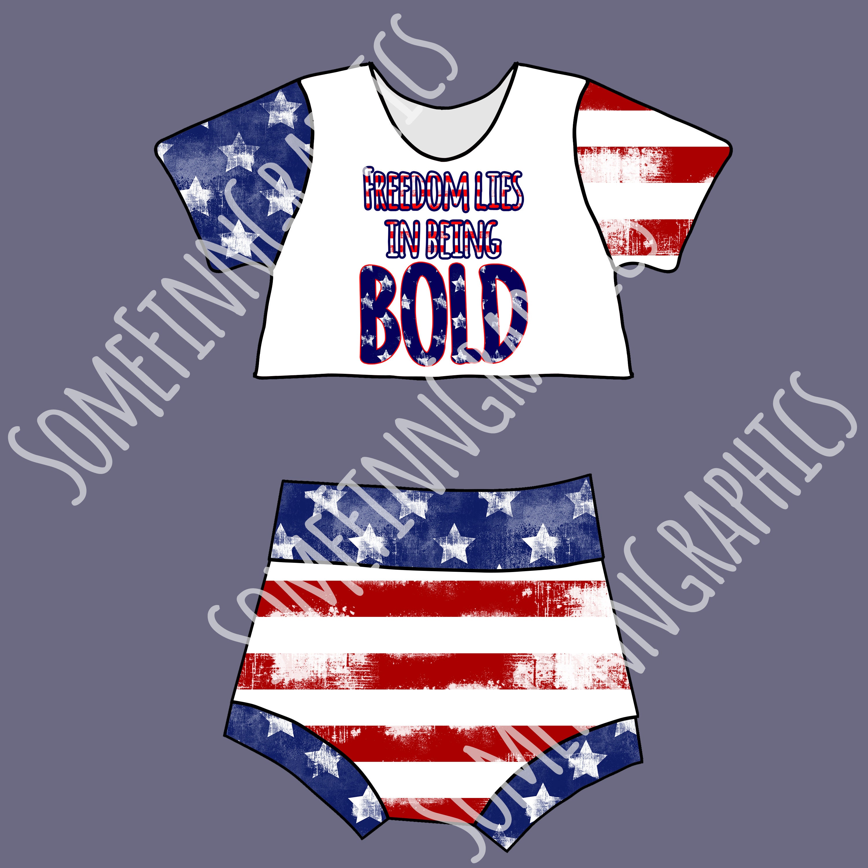 Patriotic Digital Graphic 4th of July Clip Art PNG - Etsy