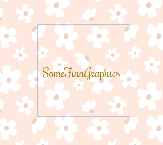 Soft Floral Digital Paper Seamless Pastel Flower Pattern | Etsy