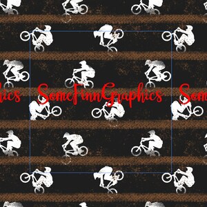 BMX Stripes Digital Paper Seamless Pattern Bike Fabric | Etsy