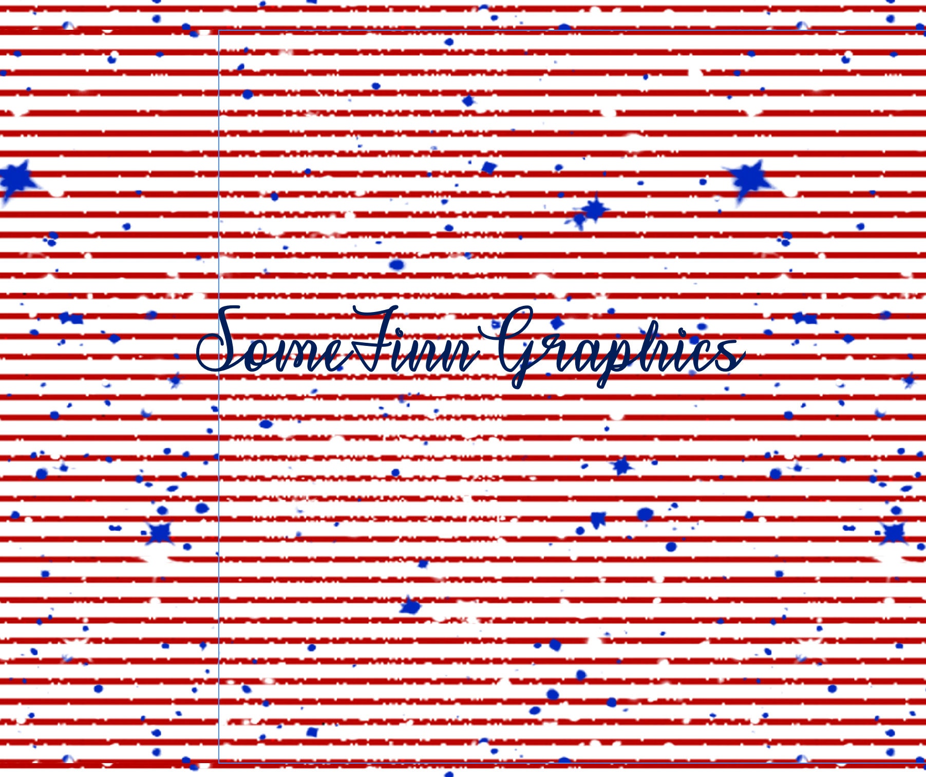Tiny Red Stripe Digital Paper - Seamless 4th of July Pattern, Patriotic ...