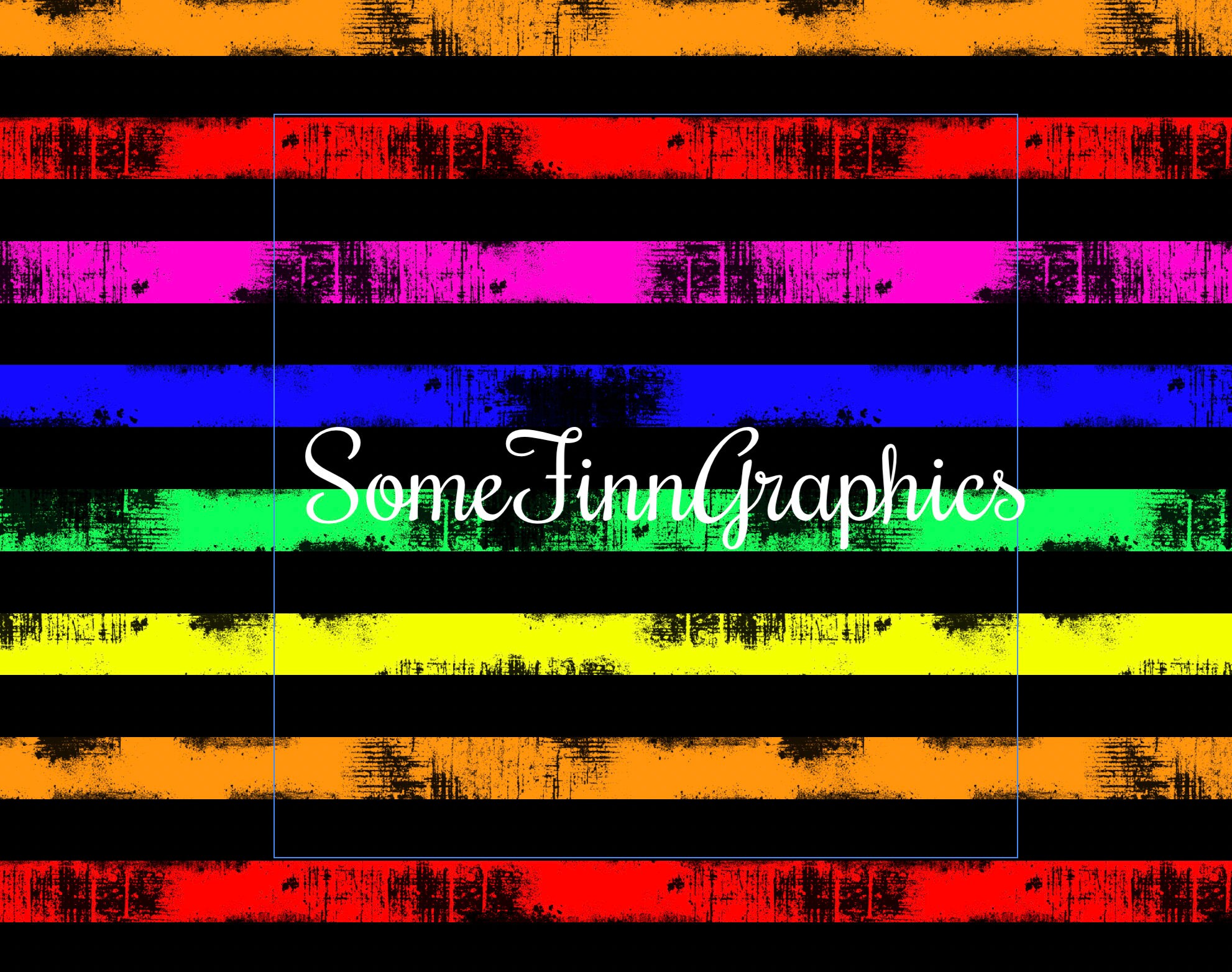Rainbow Distressed Stripes Seamless Pattern Design / Rainbow Punk ...