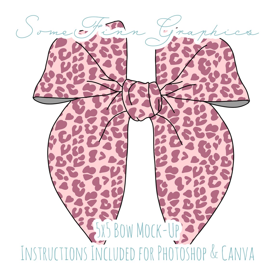 Bow Mock-up / Bows Mock up / Digital Mock up for Hair Bow / Baby ...