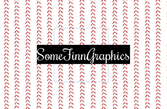 Baseball Stripes Digital Paper Seamless Pattern Baseball | Etsy