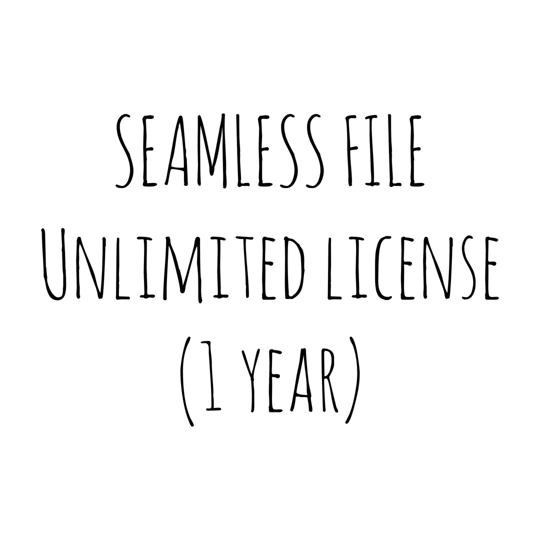 Seamless Unlimited Digital License - Commercial Use - 1 Digital Product ...