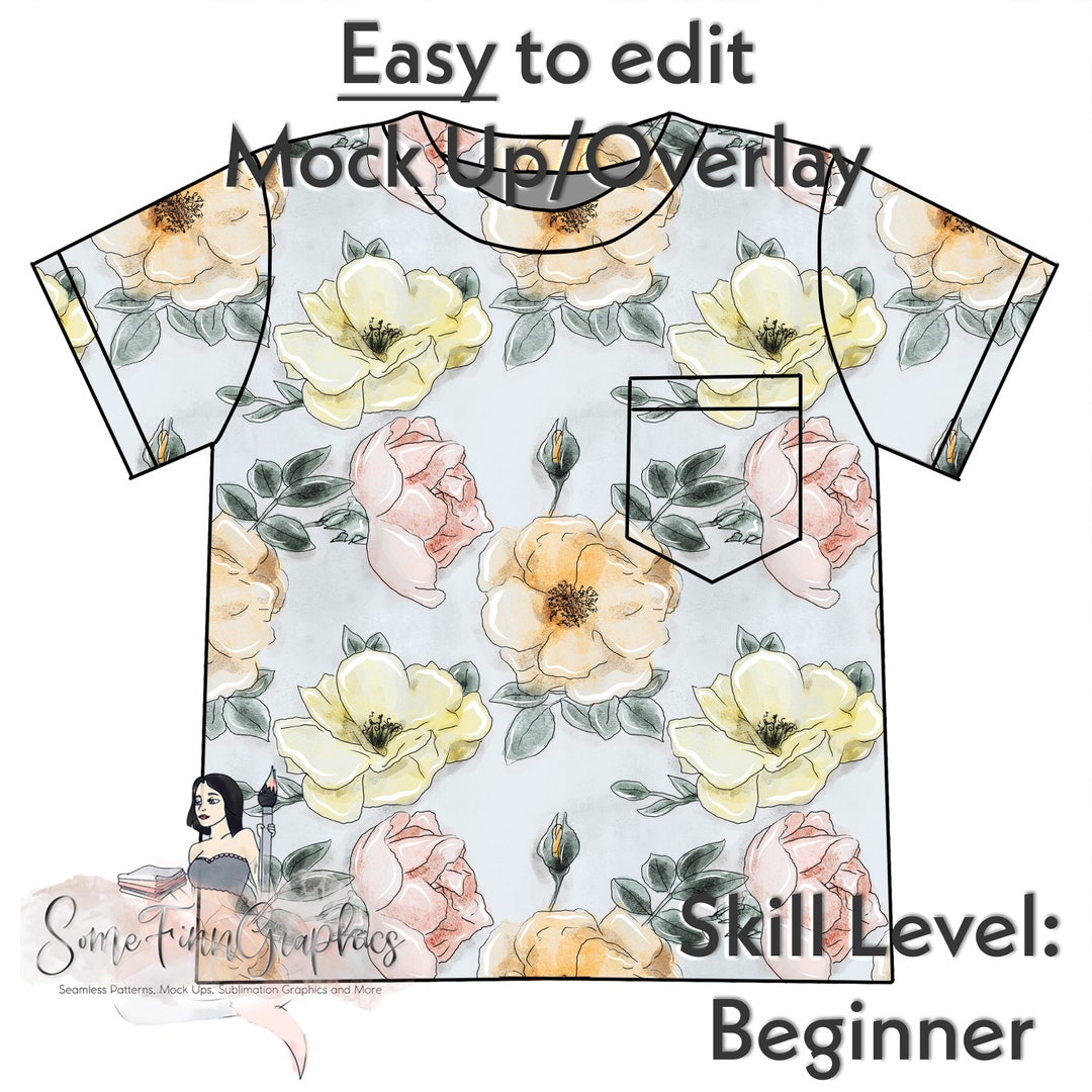 T-shirt Mock-up / Tee Shirt Mock up / Digital Mock up for Clothing ...