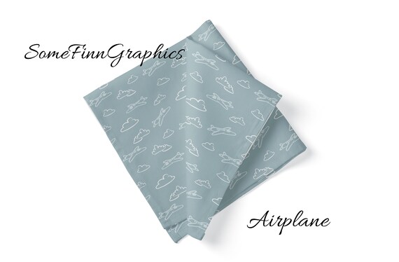 Airplane Digital Paper Seamless Airplane Pattern Plane | Etsy