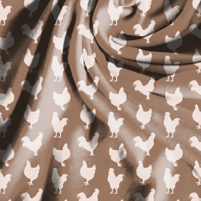 Chicken Seamless Pattern Chickens Farm Animal Eggs Sketchy - Etsy