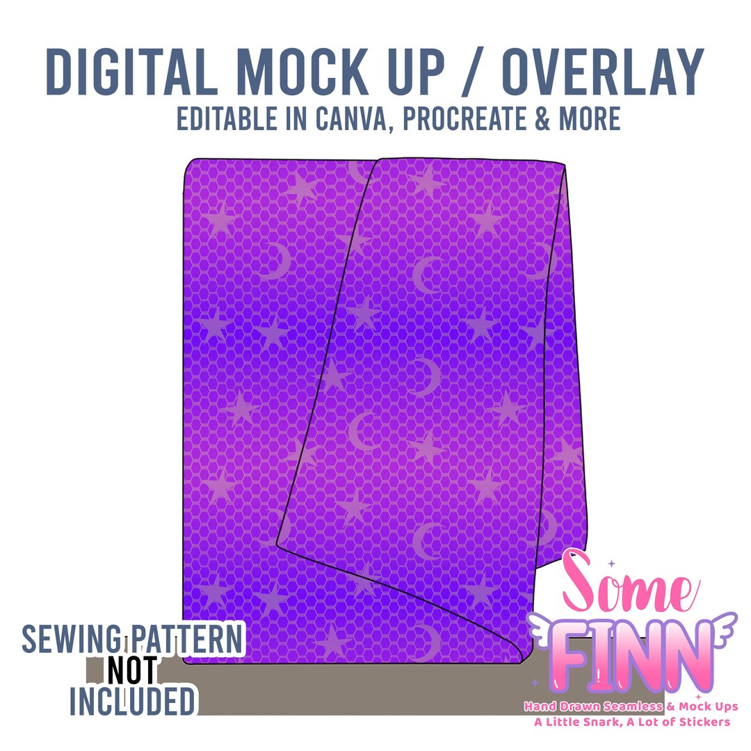 Folded Blanket Mock-up / Fabric Mock up / Digital Mock up for Quilt ...
