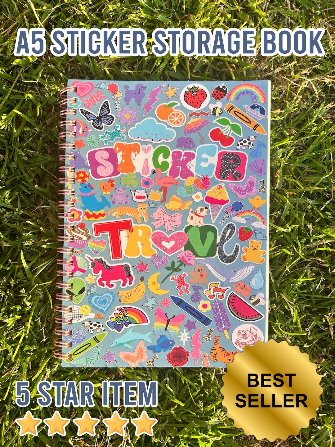 Adult Sticker Album, Sticker Book for Adults, Sticker Book, Sticker ...