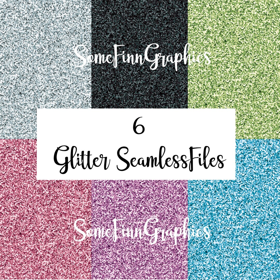 Glitter Digital Paper - Seamless Sparkle Pattern, Sparkles Glittery ...
