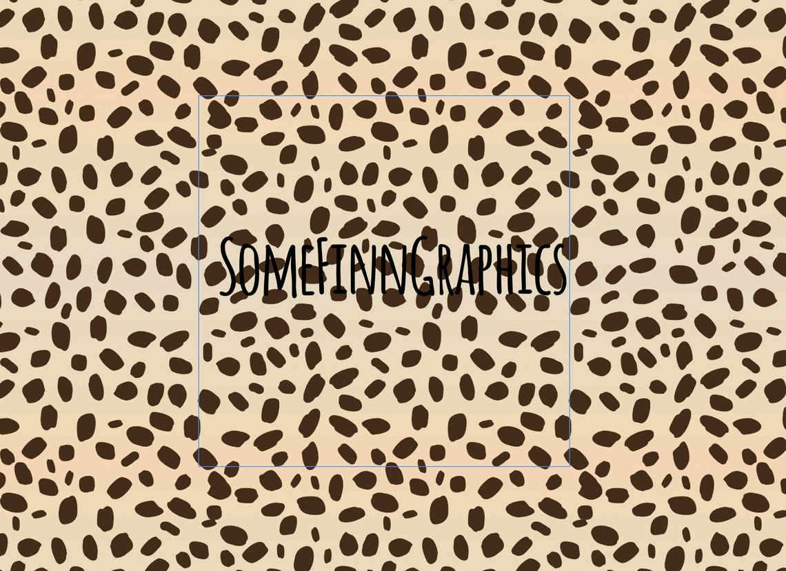 Cheetah Print Digital Paper, Seamless Pattern for Fabric and Scrapbook ...