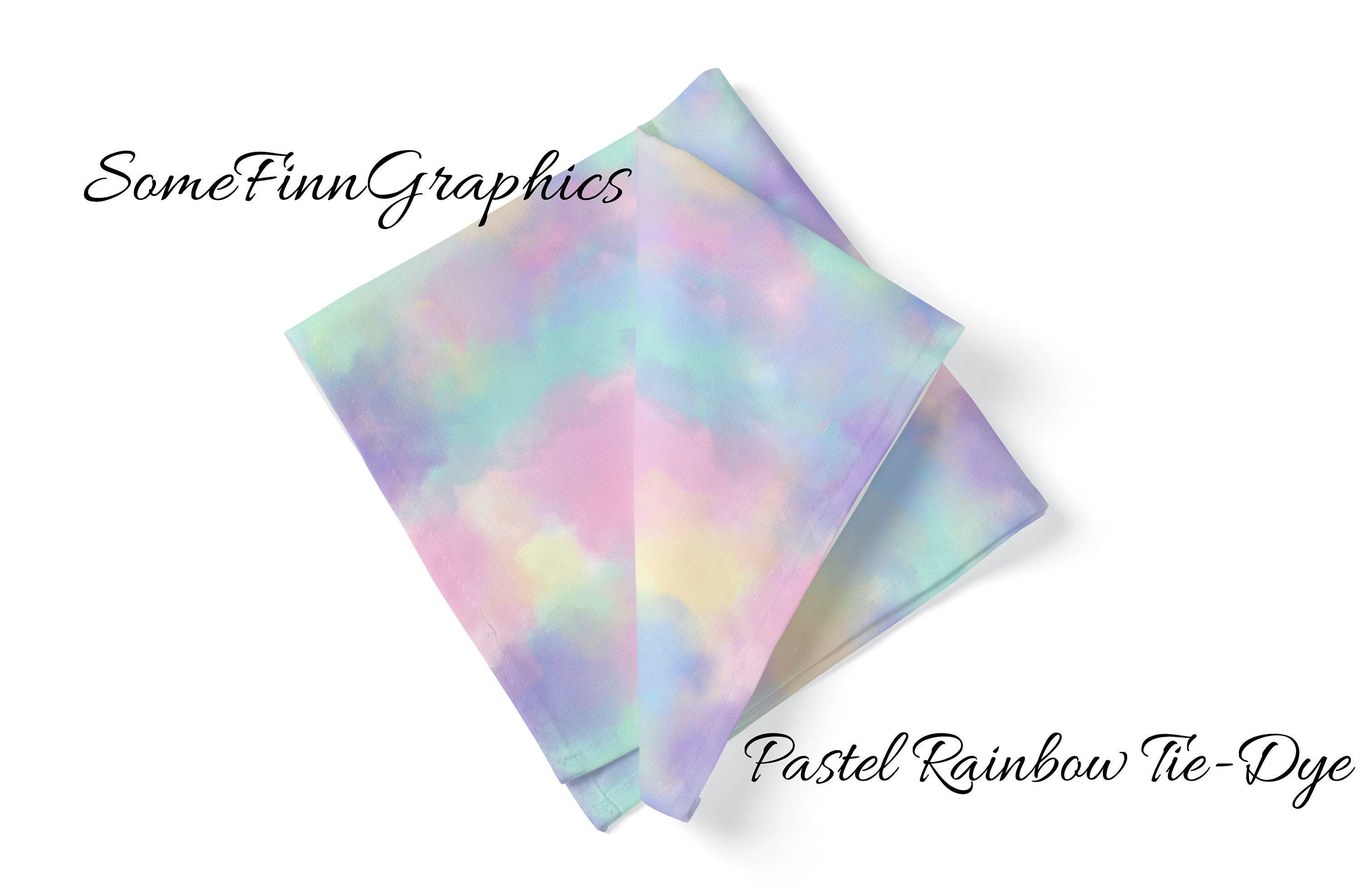 Tie Dye Seamless 12x12 Digital Paper Fabric Easter Pattern - Etsy