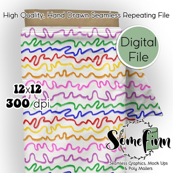 Scribble Fabric - Etsy