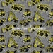 Construction Trucks Digital Paper Seamless Tractor Pattern - Etsy