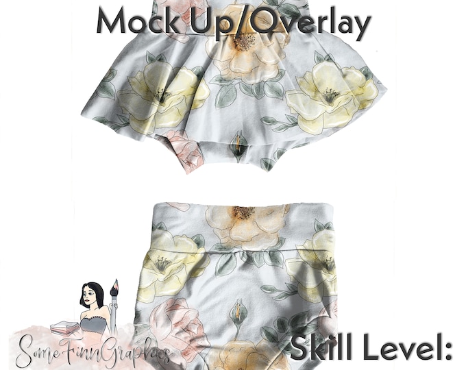Realistic Bummy and Skirted Bummies Set Mock-up / Mock up - Etsy