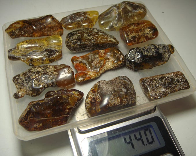AMBER BALTIC / Raw Baltic Amber Stone Stones Bernstein Natural Bursztyn ...