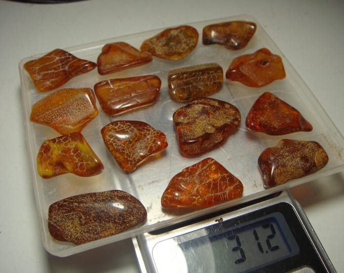 AMBER BALTIC / Raw Baltic Amber Stone Stones Bernstein Natural Bursztyn ...