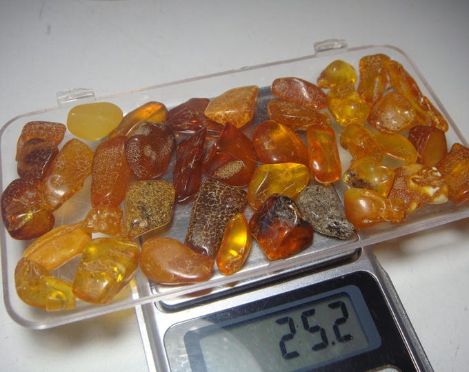 AMBER BALTIC / Raw Baltic Amber Stone Stones Bernstein Natural Bursztyn ...
