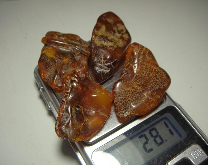 AMBER BALTIC / Raw Baltic Amber Stone Stones Bernstein Natural Bursztyn ...