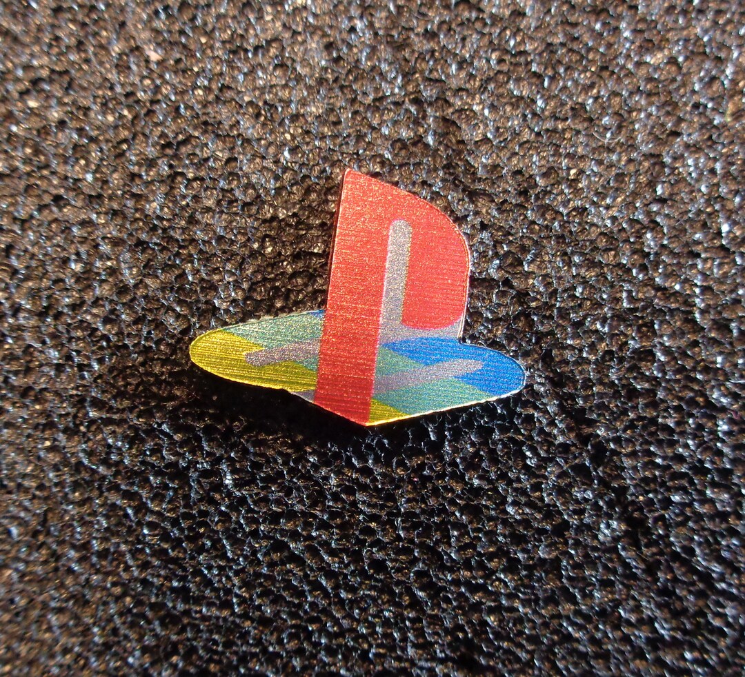 Playstation 1 Label / Aufkleber / Sticker / Badge / Logo 1.95cm X 1 ...