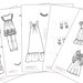 Summer Wardrobe Printable Paper Doll Wardrobe PDF Instant | Etsy