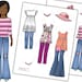 Printable Paper Doll Package-sasha-pdf Instant Download-digital Paper ...