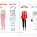 Career Paper Doll, Professions Dress up Outfits, Digital Paper Doll ...