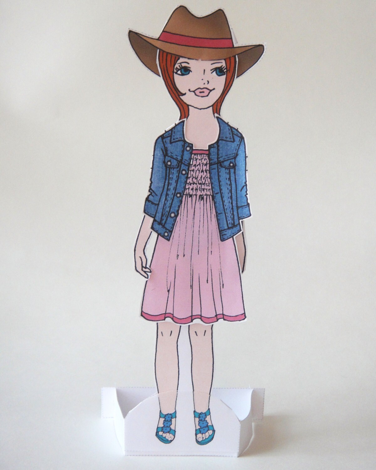 Printable Paper Doll Package, PDF Instant Download, Coloring Page - Etsy