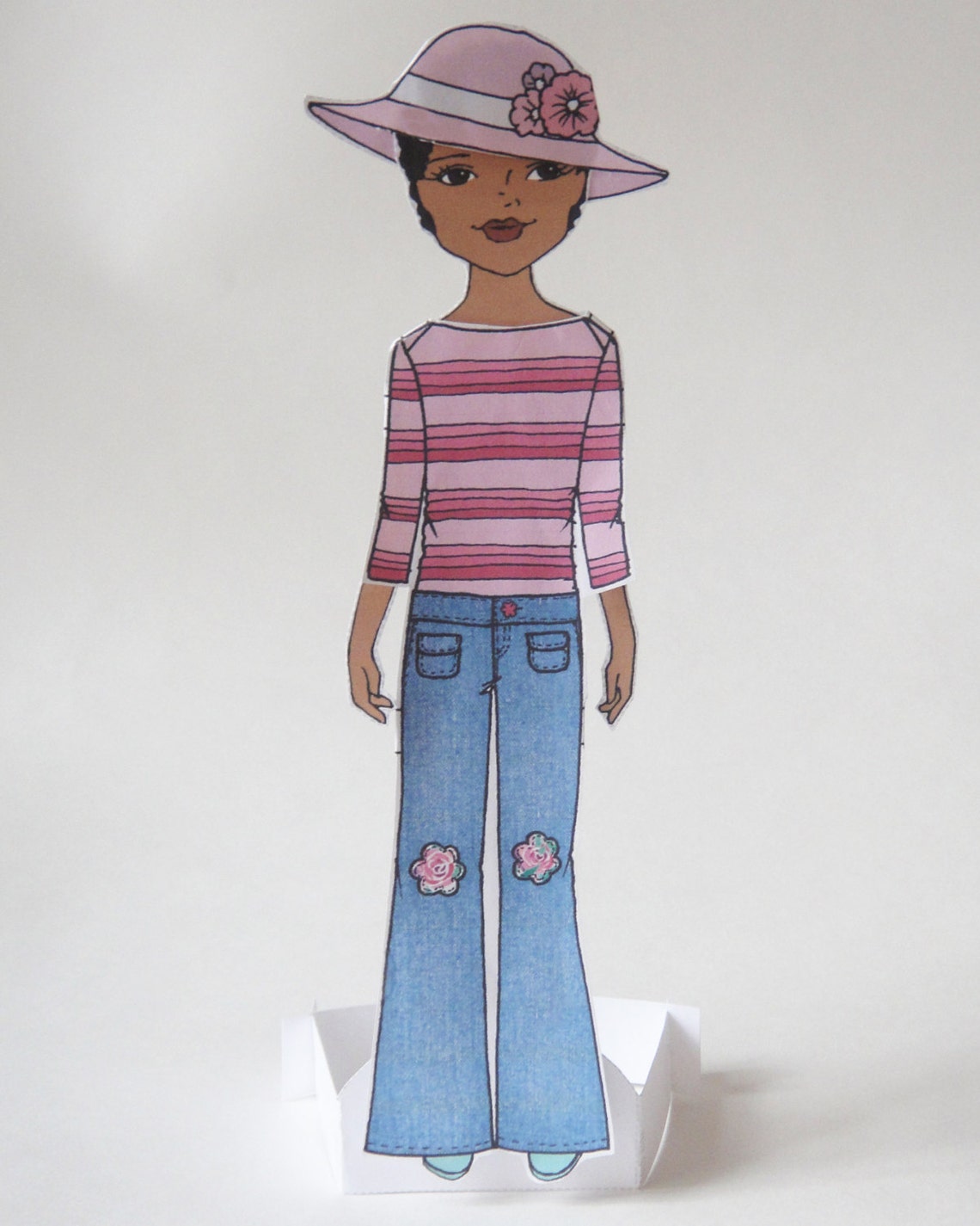 Printable Paper Doll Package-ella-pdf Instant Download-digital Paper ...