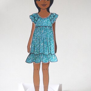 Printable Paper Doll Package-sasha-pdf Instant Download-digital Paper ...