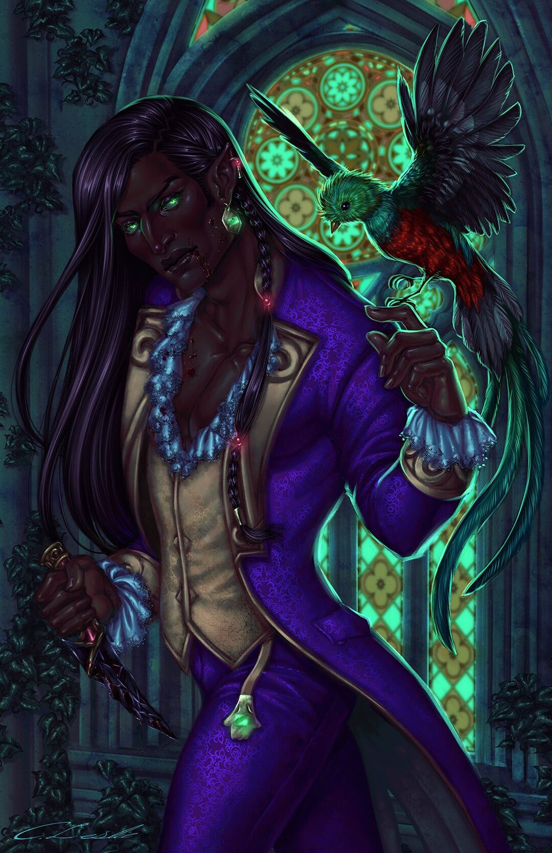 Olrox - Illustration Print (11"x17") - Etsy