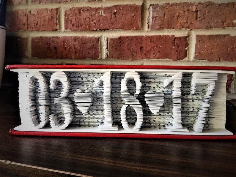 Custom Date Book Folding | Etsy
