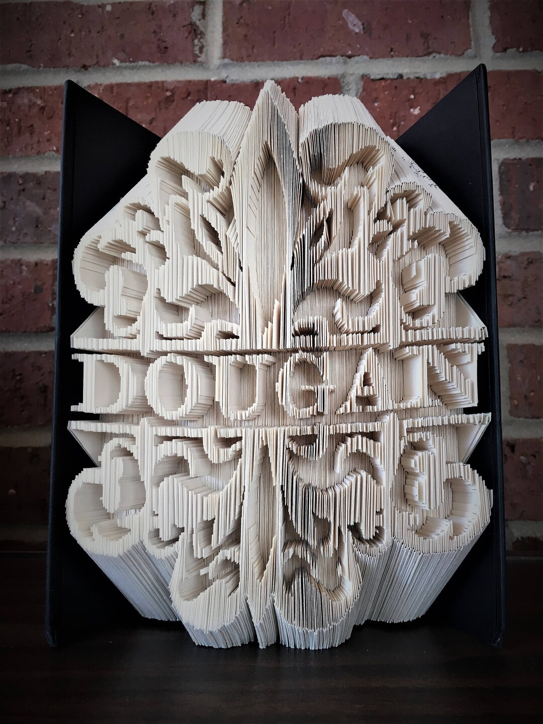 Custom Name Book Folding - Etsy