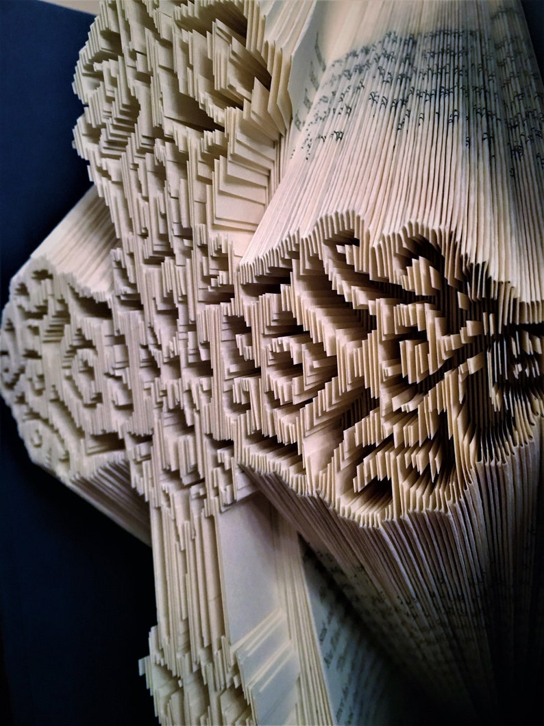 Cross Book Folding PATTERN ONLY - Etsy